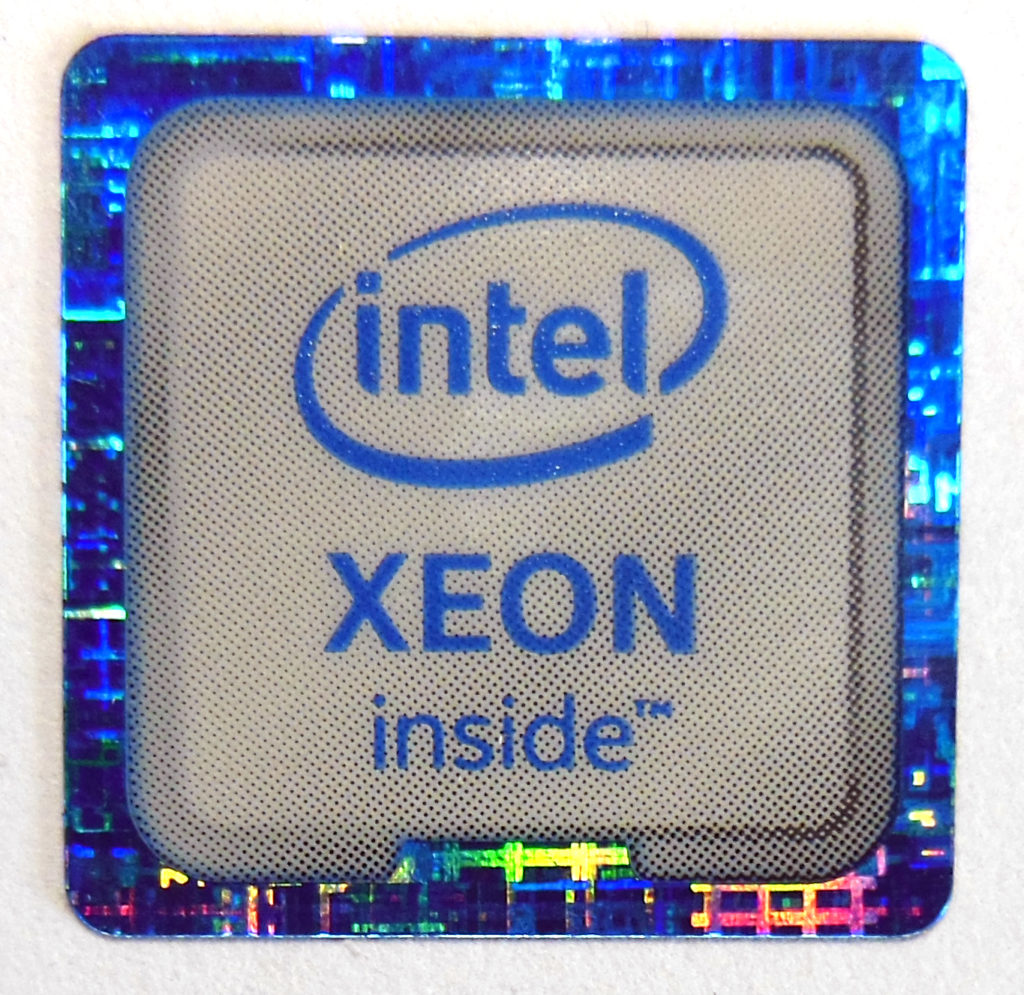 Intel Xeon Inside Sticker 11 X 11mm 716″ X 716″ 1077 Vath Ventures